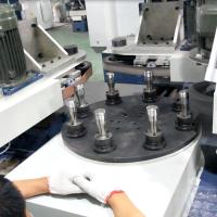 China 3 grinding heads continuous automatic disc polishing machine wire drawing machine round product surface wire drawing for sale