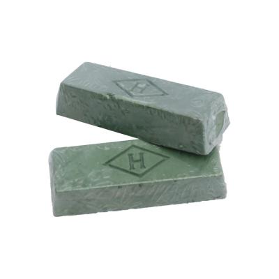 China Stainless steel polishing wax copper aluminum mirror scratch repair grinding green wax strip metal abrasive paste for sale