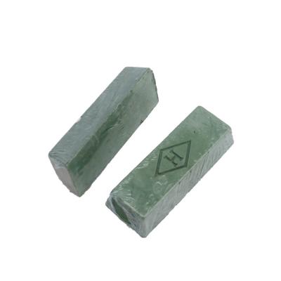 China Stainless steel polishing wax copper aluminum mirror scratch repair grinding green wax strip metal abrasive paste for sale