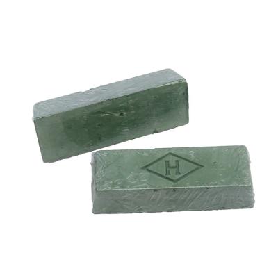 China Stainless steel polishing wax copper aluminum mirror scratch repair grinding green wax strip metal abrasive paste for sale