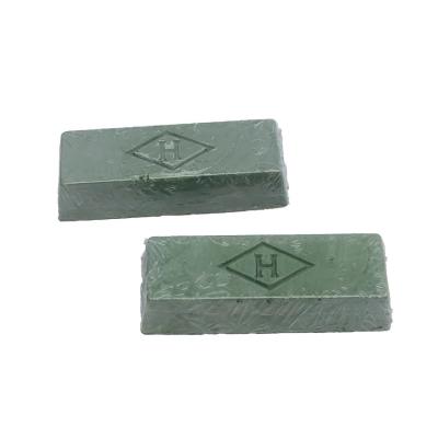 China Stainless steel polishing wax copper aluminum mirror scratch repair grinding green wax strip metal abrasive paste for sale