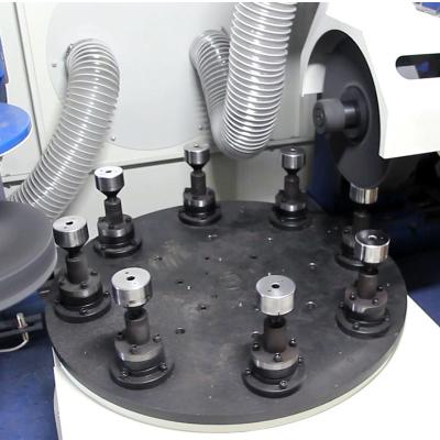 China Metal Cylindrical Automatic Metal Four Station Disk Cnc Mirror Cnc Tool Grinding Electro Polishing Machine For Stainless Steel for sale