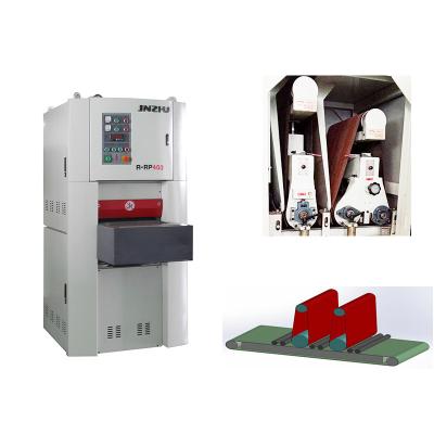 China 400mm Wide Belt Sander Woodworking Surface Polishing Machine Machinery Wide Belt Sander Sanding Machine for Metal Sheet for sale