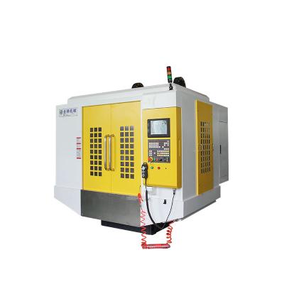 China Automatic 4 Axis CNC Polishing Machine with 5 Axis Linkage and 380V Power Supply Vertical Machining Center for sale
