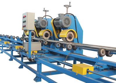 China Big Diameter Metal Tube Polishing Machine 0–6 M/Min Input Speed Safety Operation for sale