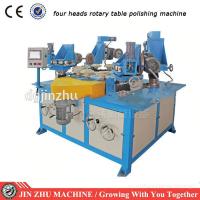 China Automatic PLC Metal Buffing Machine Mirror Finishing With Rotary Table for sale