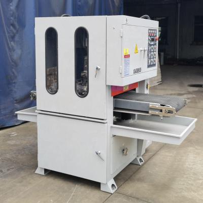 Cina Levigatrice levigatrice a nastro metallico resistente all'abrasione da 400 mm Levigatrice a nastro largo a 2 teste levigatrice automatica in vendita