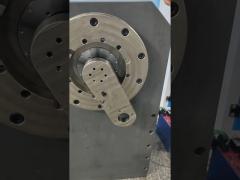 Back drivability test of integrated harmonic drive motor