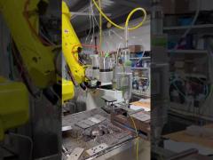 Nosso atuador rotativo integrado de alta precisão usado na máquina de corte a laser