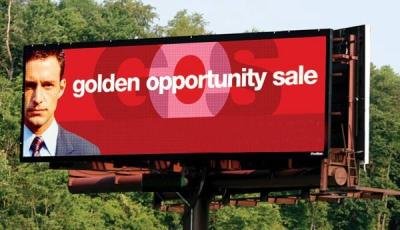 China 1R1G1B P25 mm Large Outdoor Full Color LED Display Billboard for Advertising for sale