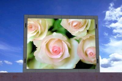 China DIP Full Color P8mm Outdoor LED Display Screen for Stage, 256*128MM 1/4 Scan for sale