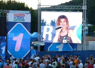 China HD Outdoor Advertising LED Display Billboard P8 , SMD 3535 Concert LED Screen for sale