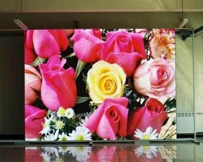 China High Brightness LED Display Advertising Signboard , RGB P4 Rental LED Video Wall for sale