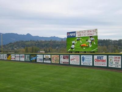China P8 DIP Large Stadium LED Display Screen Signs , 110-220 VAC Power for sale