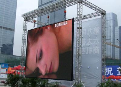 China P6 Outdoor Full Color Rental LED Display Billboard , High Definition V60 / H120 for sale