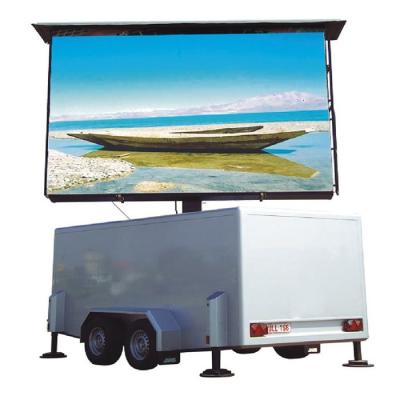 China DIP P16 Truck Mounted LED Screen Waterproof , 2R1G1B / 1R1G1B Billboard for sale