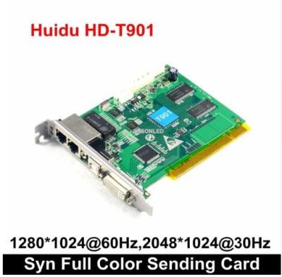 China Huidu HD-T901 Sending Card , Full Color LED Video Display Synchronous T901 Sending Card (Work with HD-R501/R500/R5018 for sale