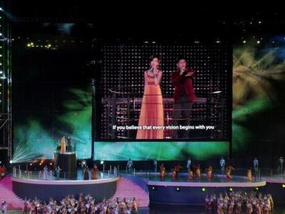 China SMD3528 Concert / Stage LED Screens , P10mm High Brightness Rental LED Display for sale