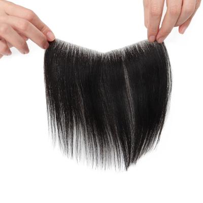 China Natural Hairline thin skin forehead toupee hairline for men natural and invisible men fringe for sale