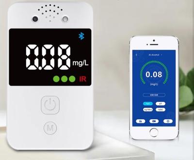 Cina Gli ABS non contattano la macchina portatile del Breathalyzer del tester 0.00-0.95mg/L dell'alcool di Bluetooth in vendita