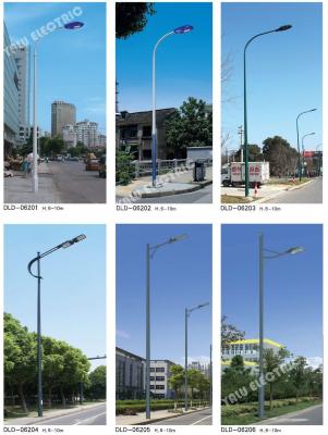 China 6M Q235 galvanized airport LED street light pole manufacturers for sale