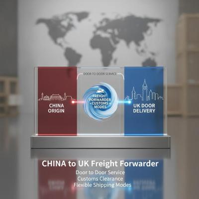 China China to UK Freight Forwarder with Door to Door Service, Customs Clearance, and Flexible Shipping Modes for sale