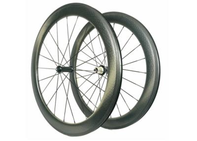 China Tubuless Toray 700 700c-de Fietswielen 58mm van de Koolstofweg met Basalt remt Oppervlakte Te koop