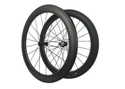 China 700C Toray 700 de Fietswielen 60MM van de Koolstofweg 23MM Breedte voor Rechte Trekkrachtr36 Hub Te koop