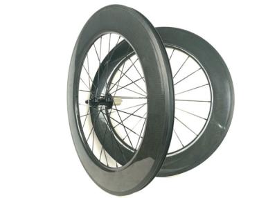 China de Koolstofwielen van 700C 88mm, de Hand van de Wegwielen van de Koolstofschijf - met R13-Hub wordt gebouwd die Te koop