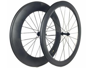 China De voor 50MM Achter 88MM Tubulaire Hub van de Wegwheelset 700C R13 van de Koolstofklinknagel Te koop
