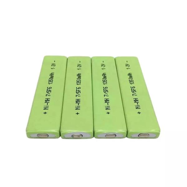 Quality 7/5F6 1350mah NIMH Rechargeable Battery 1.2V 1400mAh Chewing Gum Battery for sale