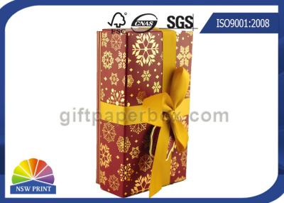 China Bespoke High End Paper Gift Box Custom Cardboard Packaging Box With Ribbon Bowknot for sale