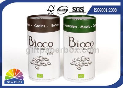 China Aluminum Foiling Inside Paper Packaging Tube / Cardboard Cylinder Packaging Box for sale
