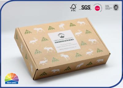 China OEM Pattern Printing Paper Socks Corrugated Mailer Box With Custom Logo for sale