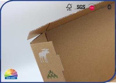 China OEM Pattern Printing Paper Socks Corrugated Mailer Box With Custom Logo for sale