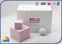 China Cosmetics Matt Lamination Corrugated Packaging Box Customized Logo Print for sale