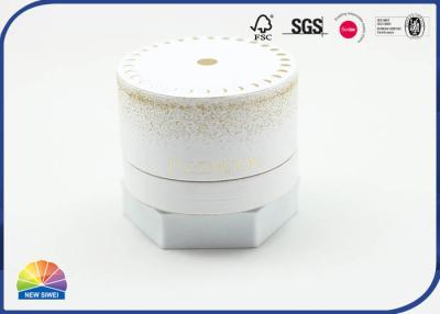 China Shimmering Powder 4C Pritned Paper Gift Packaging Tube Eco Friendly Reusable for sale