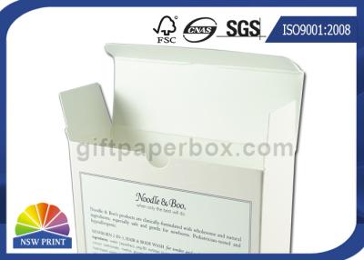 China Straight Tuck End Paper Box Lotion Body Wash Packaging Box with Clear Window for sale