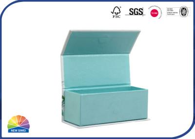China Book Shaped Hinged Lid Gift Box Luxury Pearlescent Packaging Paper Magnet Closure for sale