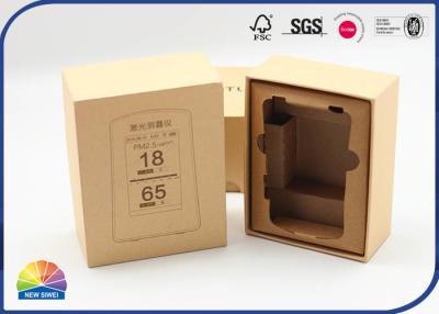 China GESCHENKBOX-Kraftpapiers Brown 1C Eco freundliches Papierdrucken mit EPE-Schaum-Behälter zu verkaufen