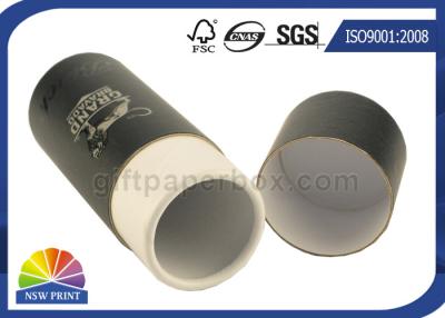 China Curl / Disc Closure Custom Brand Logo Paper Tube Containers For Retail Packaging for sale