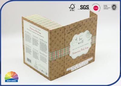 China Custom Size Hinged Lid Gift Box Matte Lamination For Soaps Little Gifts Packaging for sale