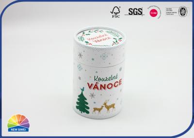 China 4c Print Custom Size Paper Packaging Tube Eco Friendly Candle Printing Packing for sale