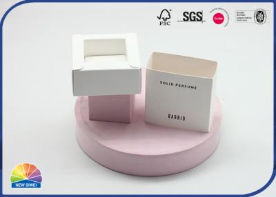 China C1S Recycled Paper Sliding Drawer Box 2 Pieces Custom Black Logo for sale