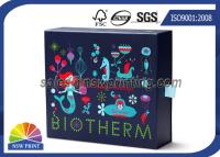China Rectangle Rigid Drawer Paper Box Chipboard Slide Box Packaging For Cosmetics for sale