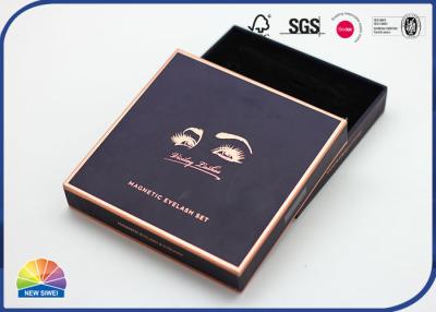 China Kundengebundener Goldheißer stempelnder Papierpaket-Kasten mit EVA Insert zu verkaufen