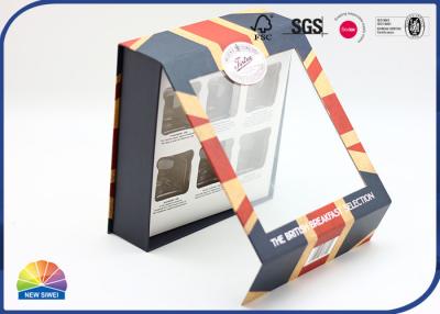 中国 目に見えるプラスチック フィルム フリップふた挿入物が付いているペーパー印刷された箱のパッケージ 販売のため