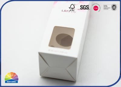 Cina Contenitore di regalo rosa di piegatura del profumo con Tray Luxury Present interno di carta in vendita