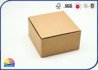 China E-Flute Kraft Paper Packaging Mailer Box No Print Special Design for sale