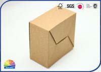 China E-Flute Kraft Paper Packaging Mailer Box No Print Special Design for sale